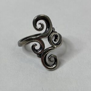 James Avery | Jewelry | James Avery Sterling Silver Long Swirl Ring 65 ...